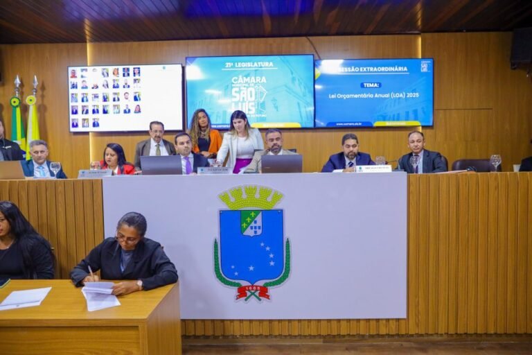Câmara de São Luís aprova o orçamento da capital para 2025 em R$ 5,5 ...